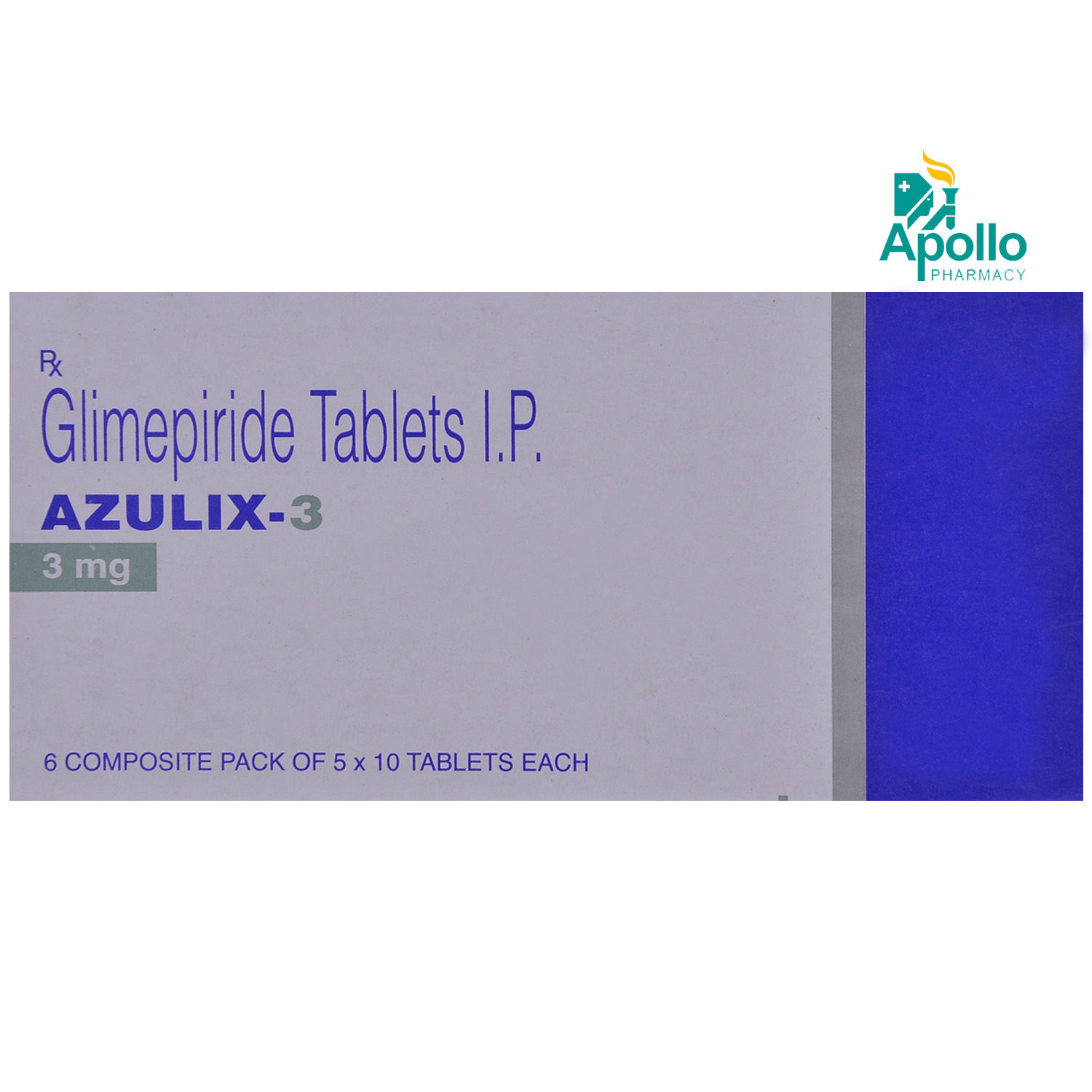 Azulix-3 Tablet | Uses, Side Effects, Price | Apollo Pharmacy