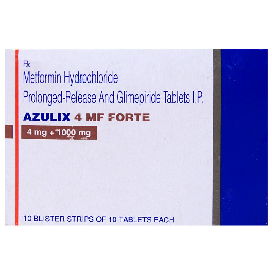 Azulix 4 MF Forte Tablet | Uses, Side Effects, Price | Apollo Pharmacy