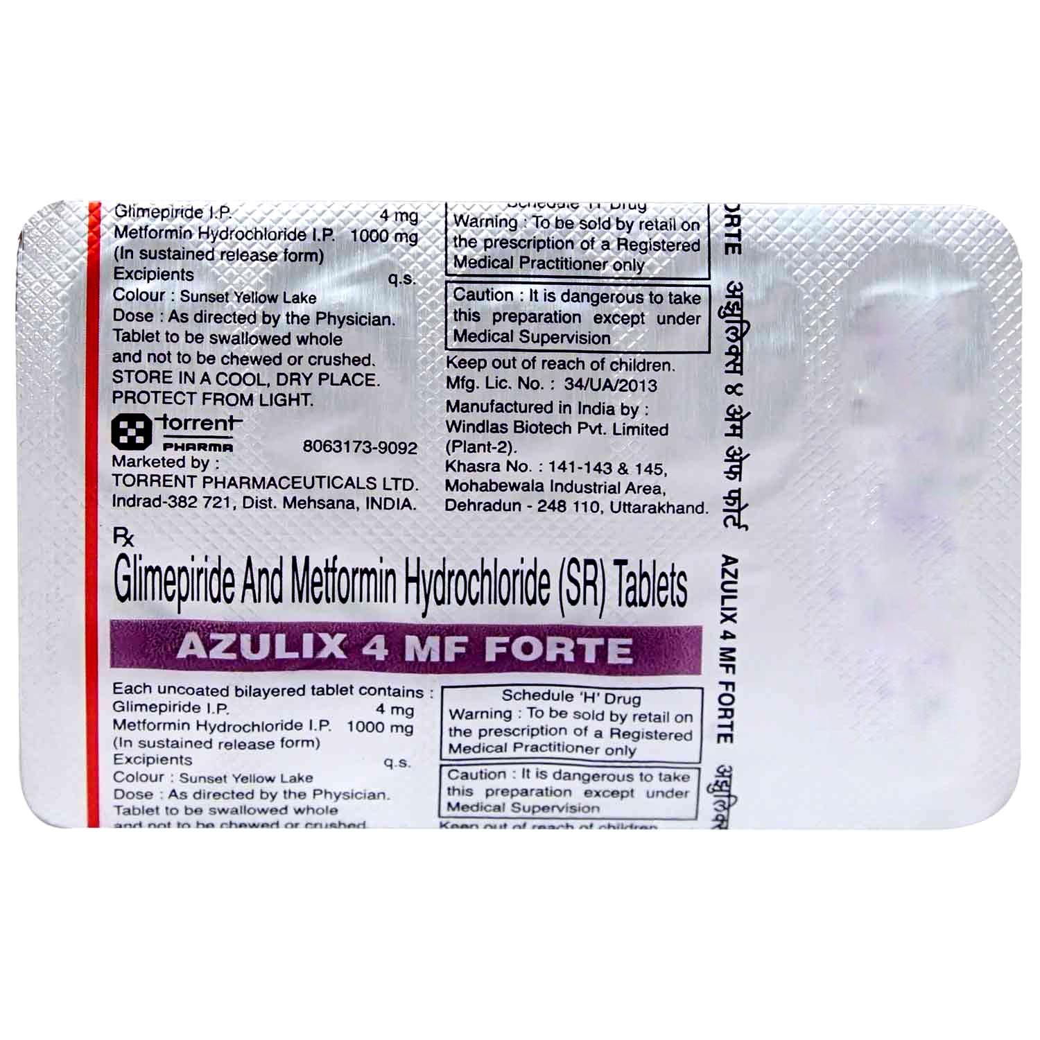Azulix 4 MF Forte Tablet 10's Price, Uses, Side Effects, Composition ...