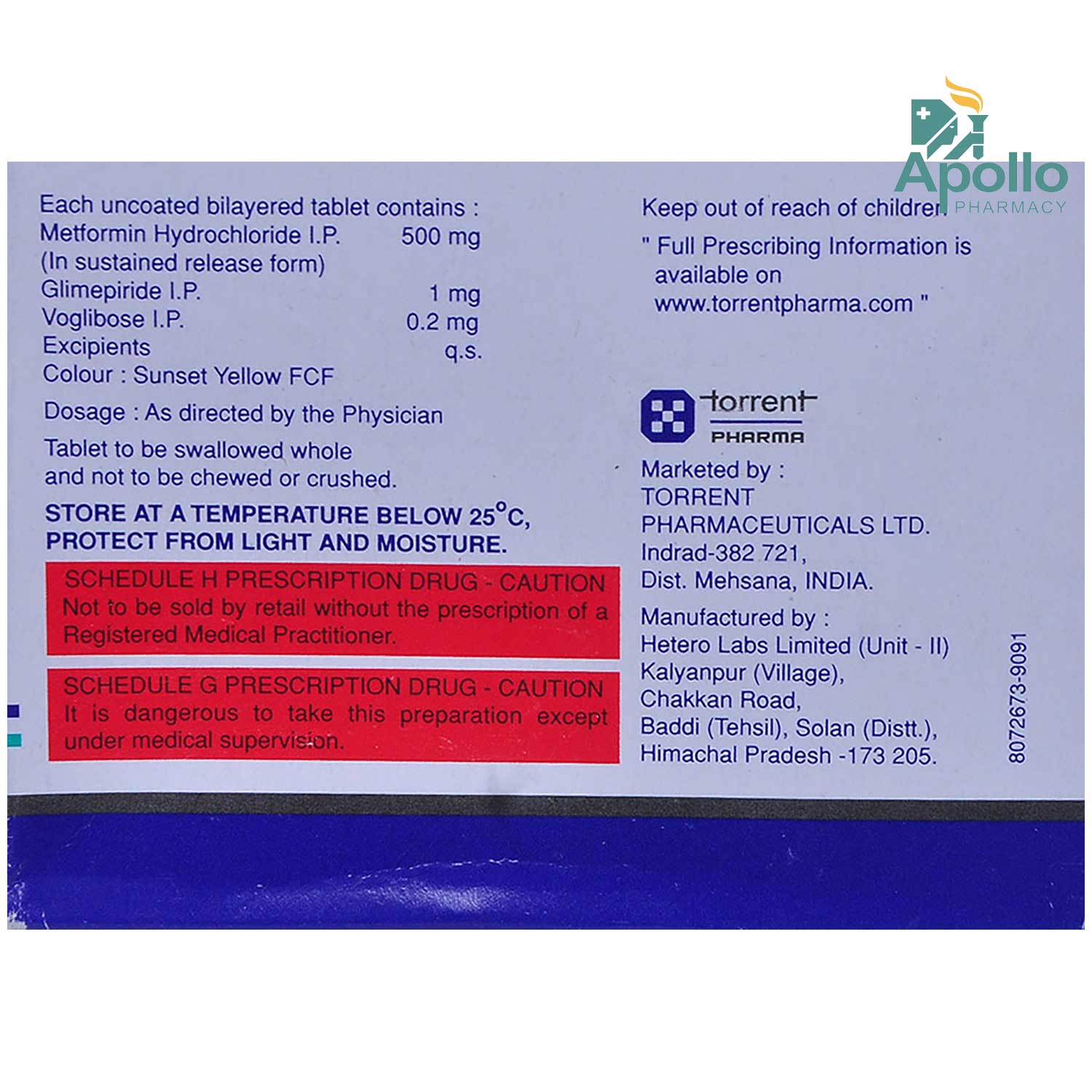 Azulix MV 1/0.2 Tablet 10's Price, Uses, Side Effects, Composition ...