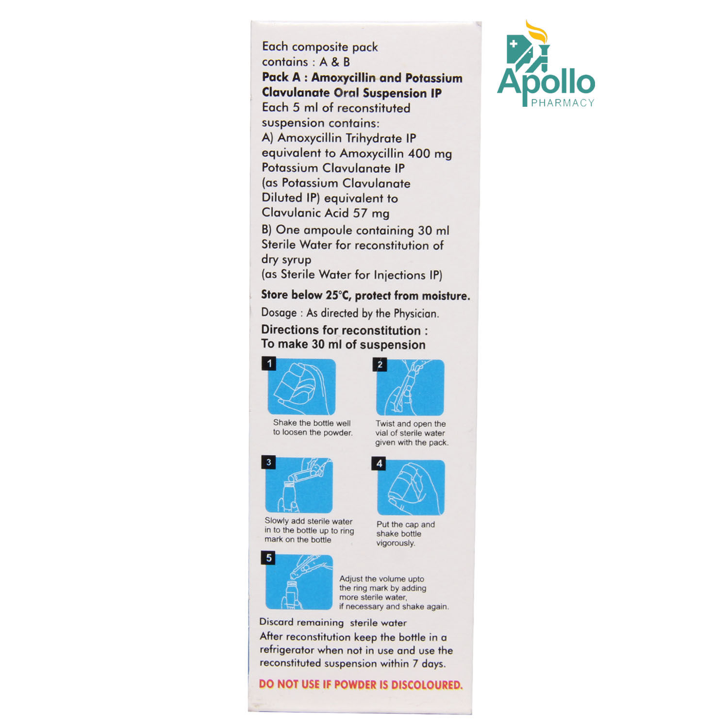 Bactoclav DDS Syrup 30 ml Price, Uses, Side Effects, Composition ...