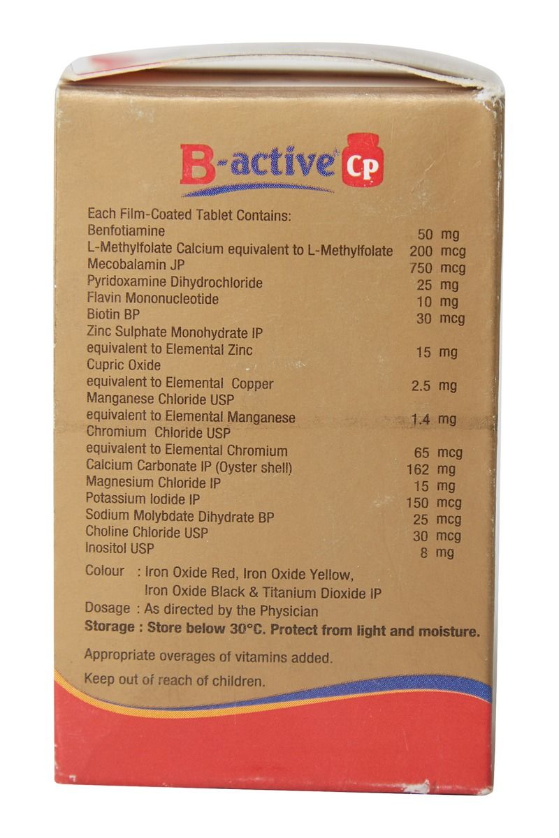 B Active Capsule 30's Price, Uses, Side Effects, Composition - Apollo ...