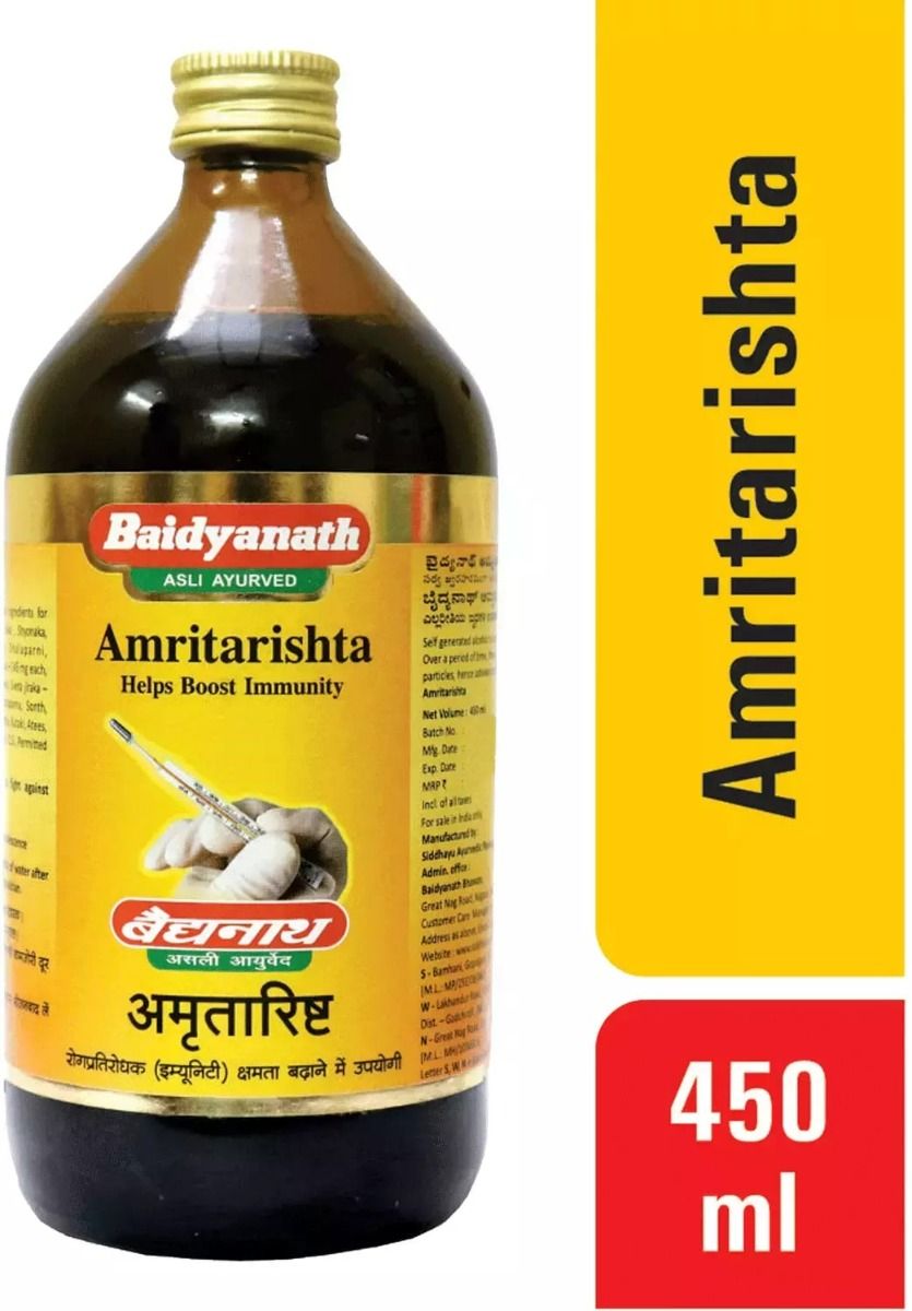 Baidyanath (Nagpur) Amritarishta, 450 ml యొక్క ఉపయోగాలు, ప్రయోజనాలు ...