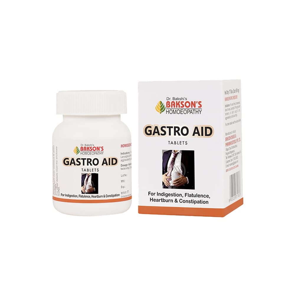 Buy Bakson's Gastro Aid, 75 Tablets | 19 Minutes Delivery | Apollo Pharmacy