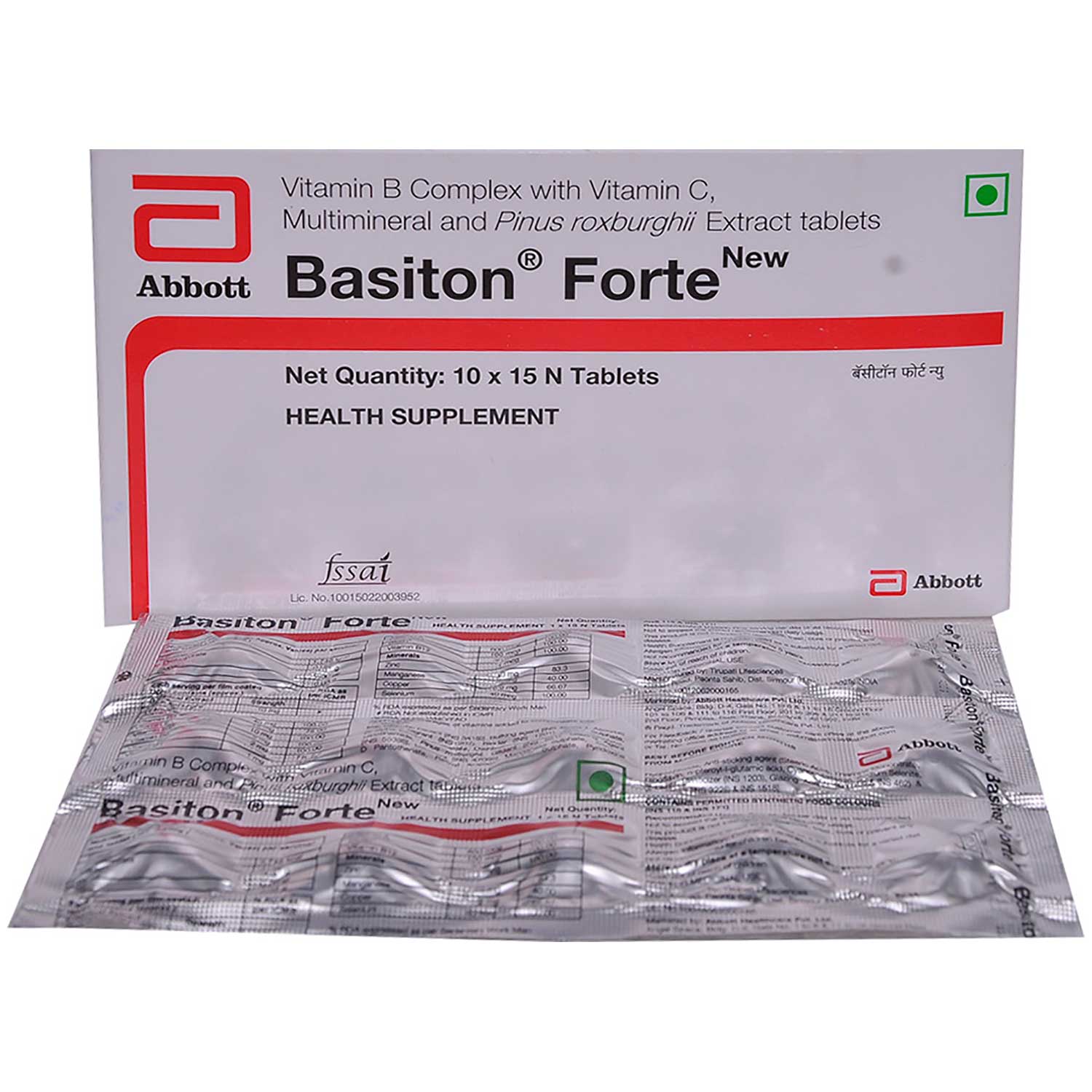 Basiton Forte New Tablet 15's Price, Uses, Side Effects, Composition ...