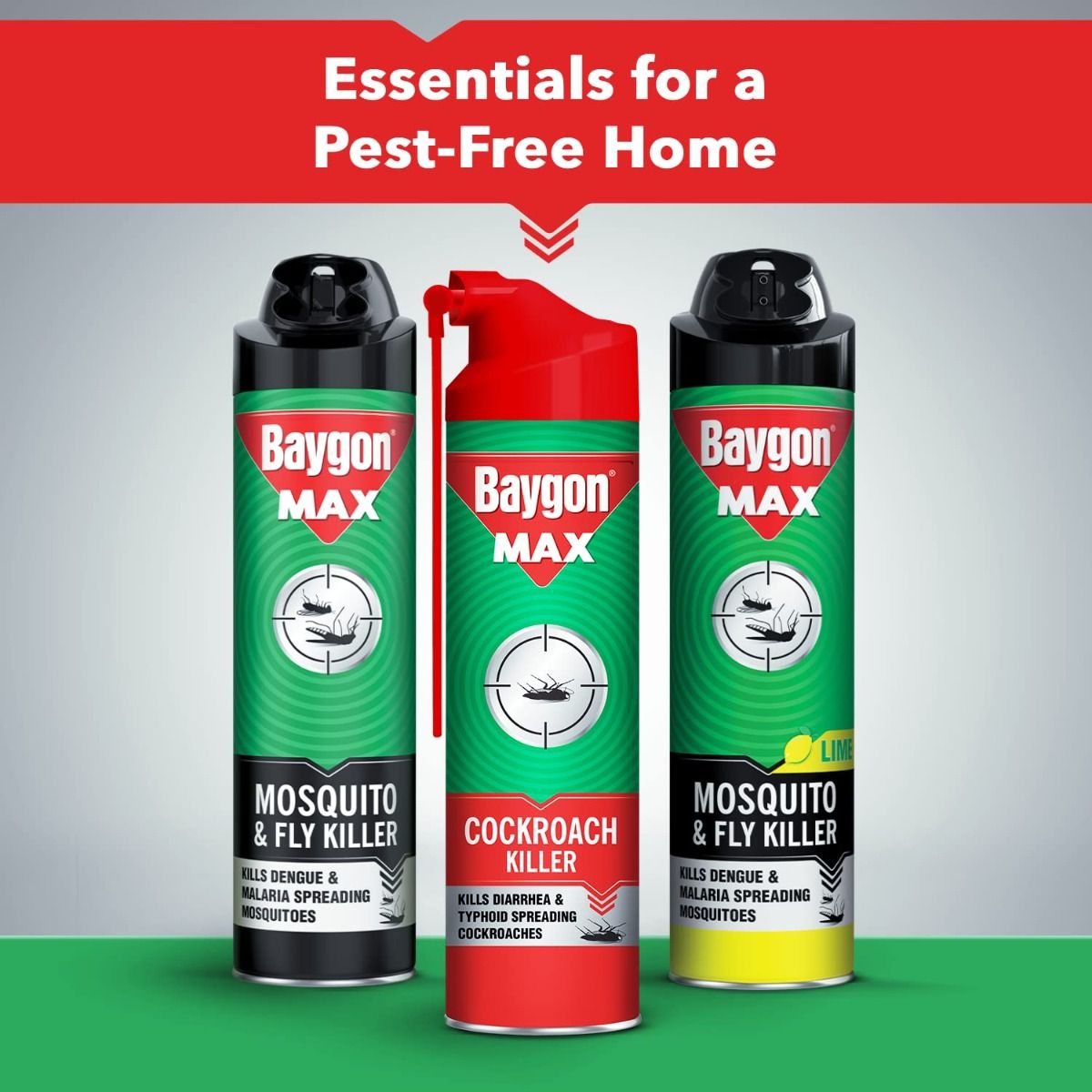 Baygon Max Cockroach Killer Spray, 400 ml Price, Uses, Side Effects ...