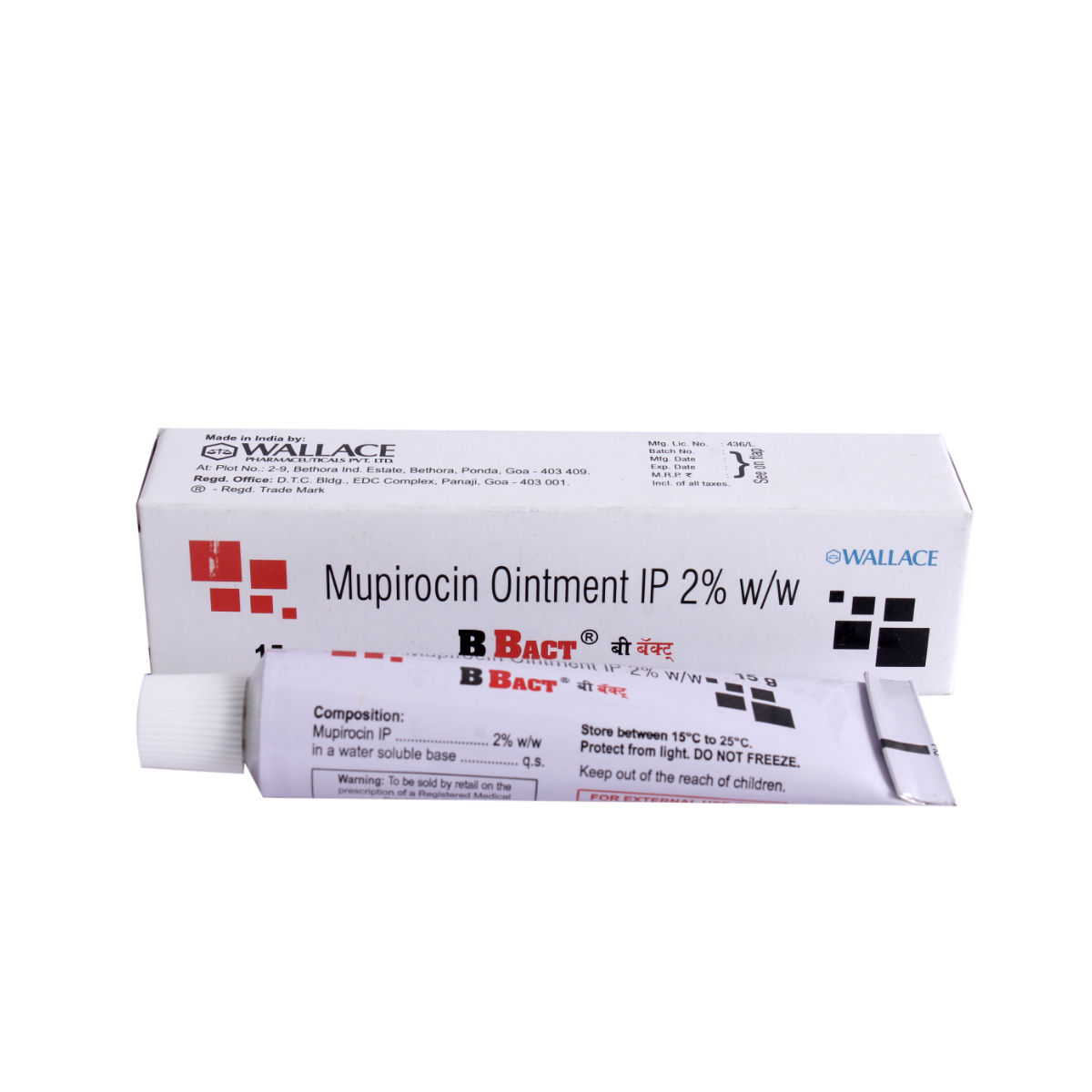 B Bact Ointment | Uses, Side Effects, Price | Apollo Pharmacy