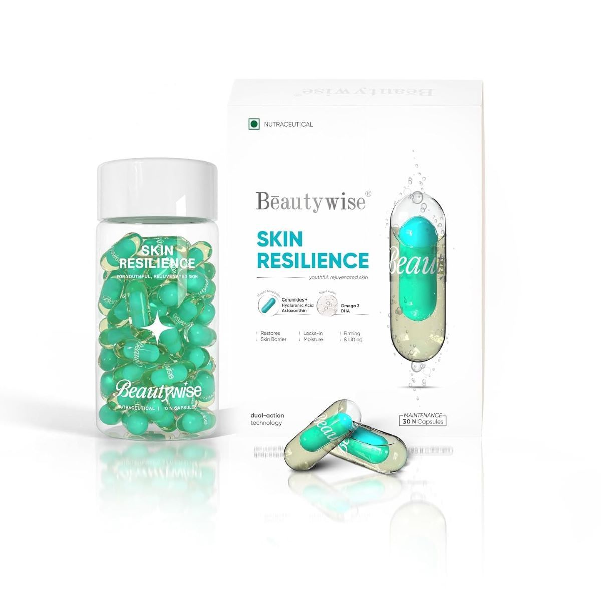 Buy Beautywise Skin Resilience, 30 Capsules | 19 Minutes Delivery ...