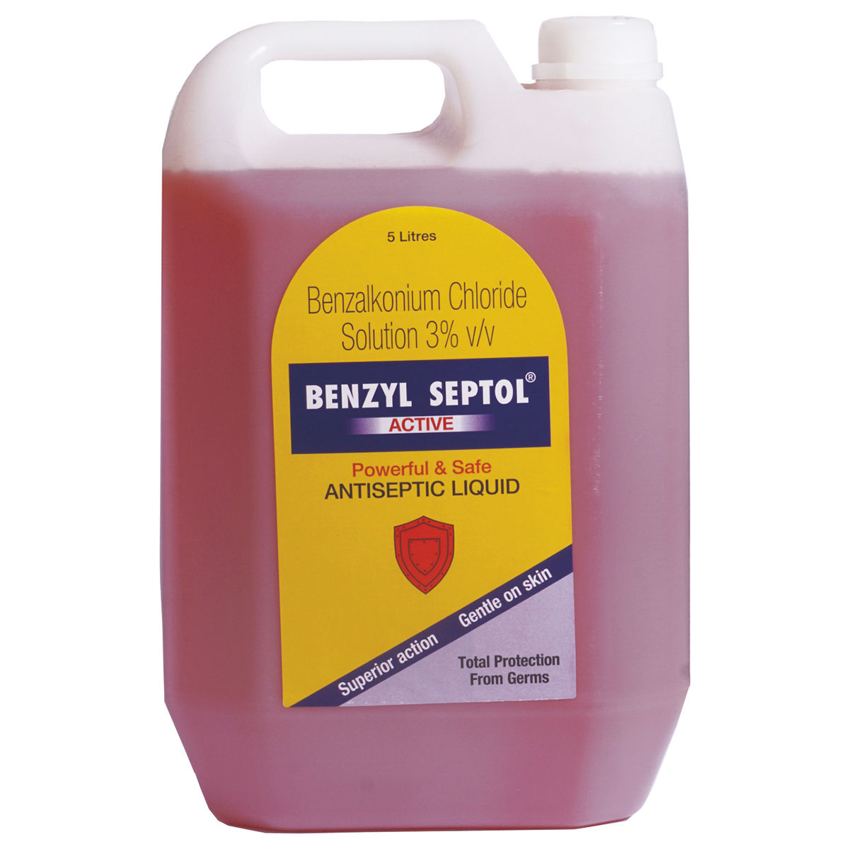 Buy Benzyl Septol Active 3% Antiseptic Liquid 5 l | 19 Minutes Delivery ...