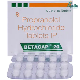 Betacap 20 Tablet | Uses, Side Effects, Price | Apollo Pharmacy