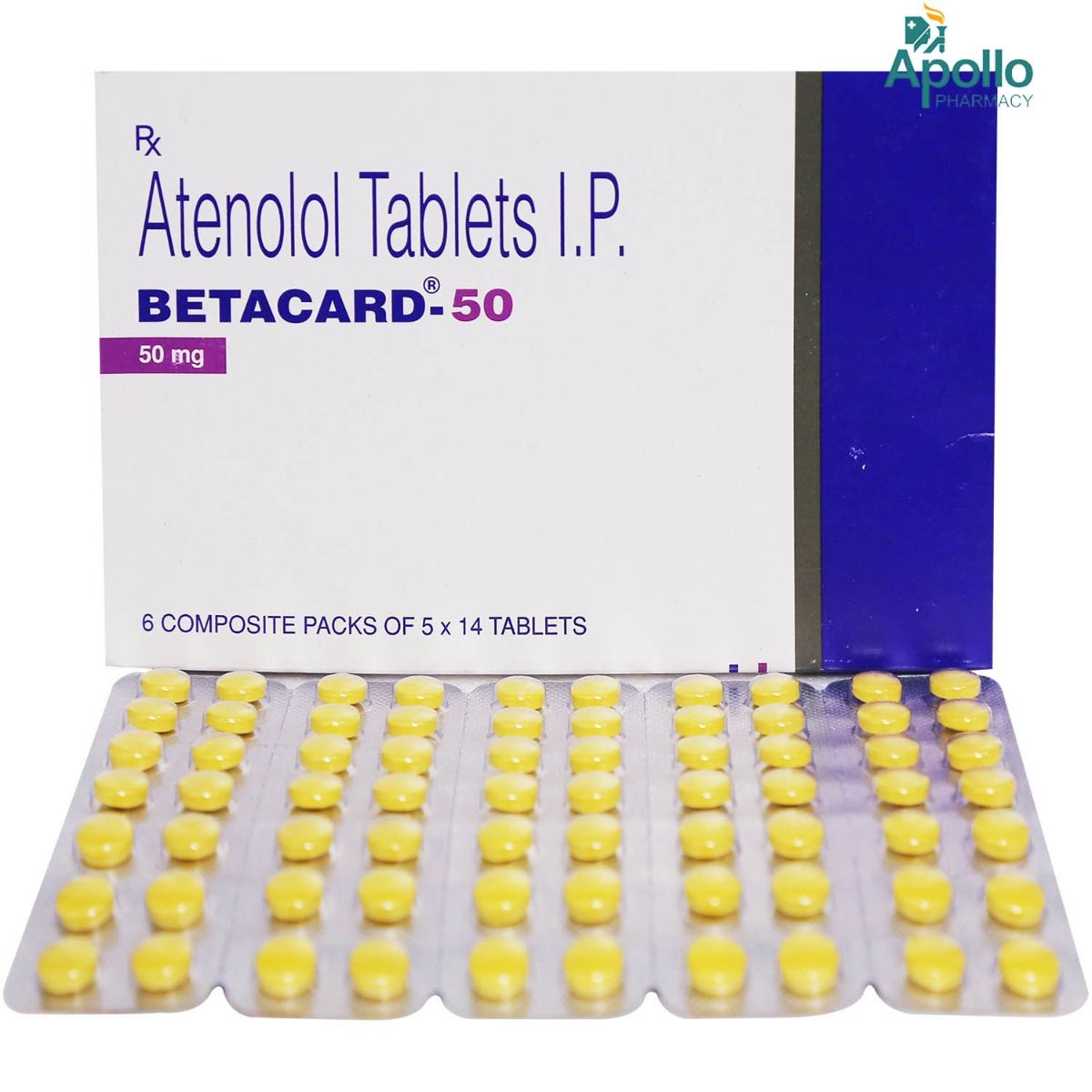 Betacard-50 Tablet 14's Price, Uses, Side Effects, Composition - Apollo ...