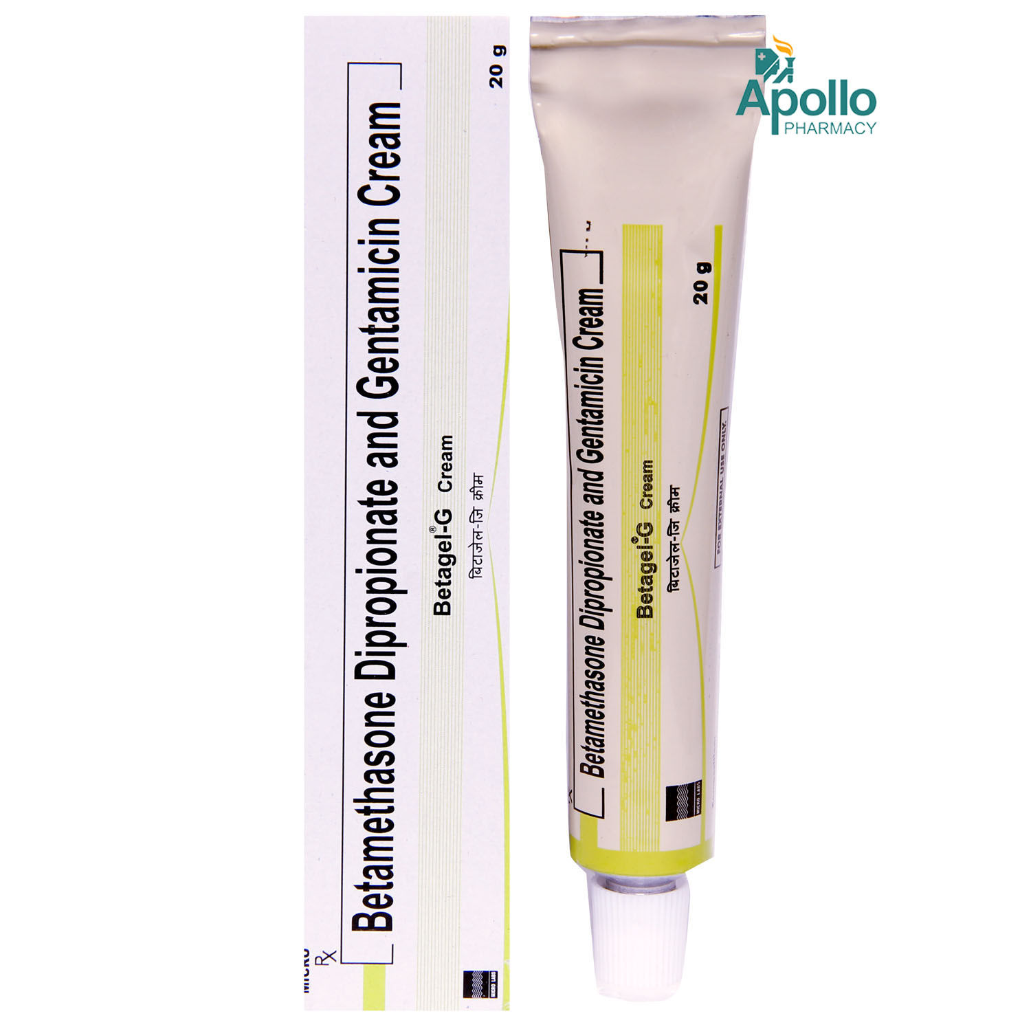 Betagel G Cream 20 gm Price, Uses, Side Effects, Composition - Apollo ...