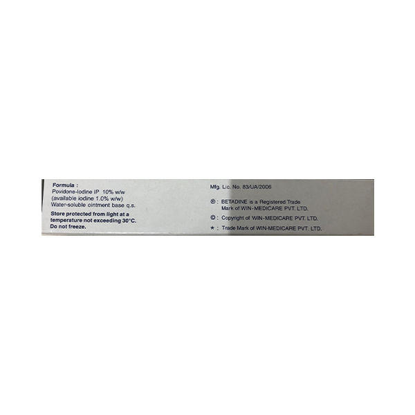 Betadine Antiseptic Ointment, 20 gm Price, Uses, Side Effects ...
