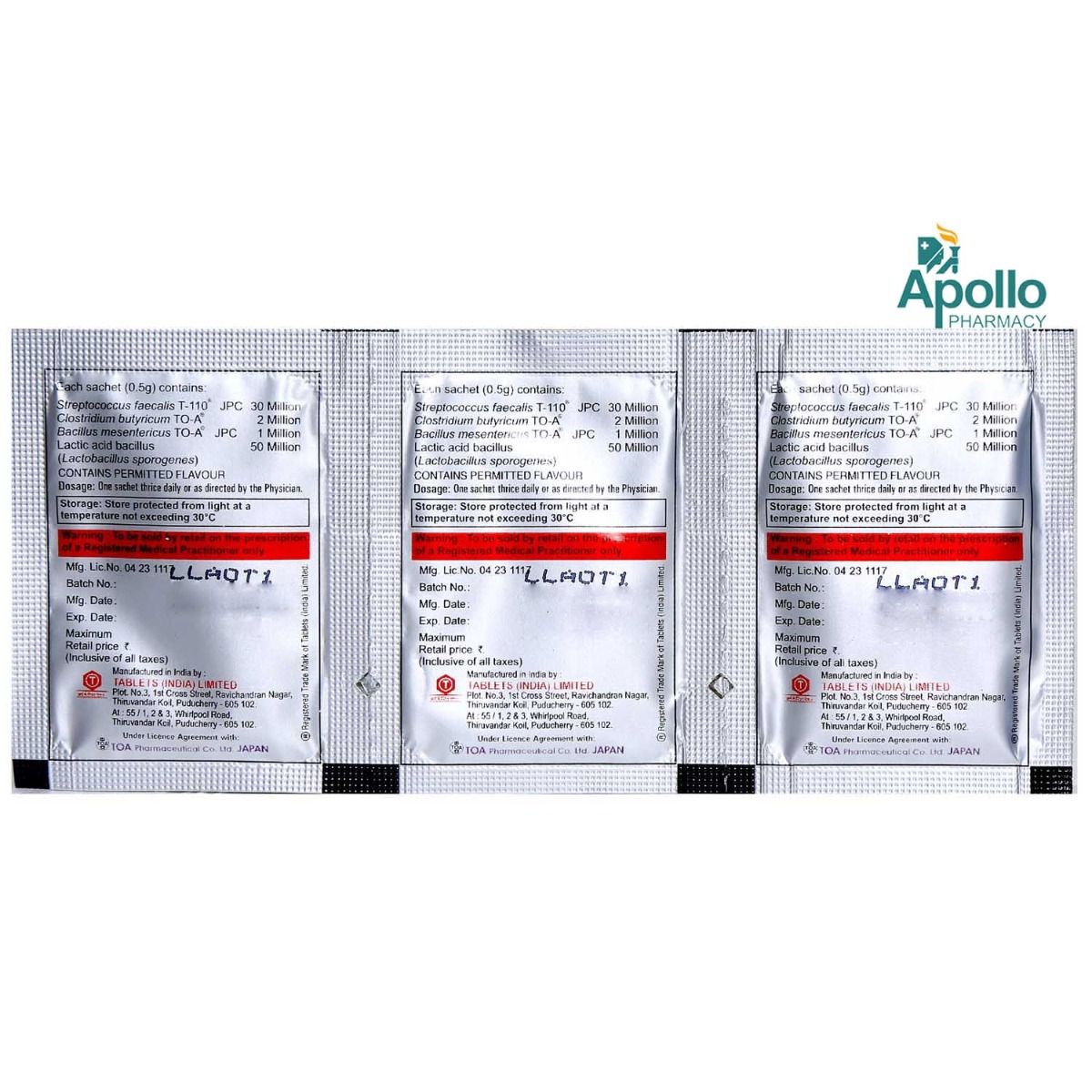 Bifilac Sachets | Uses, Side Effects, Price | Apollo Pharmacy