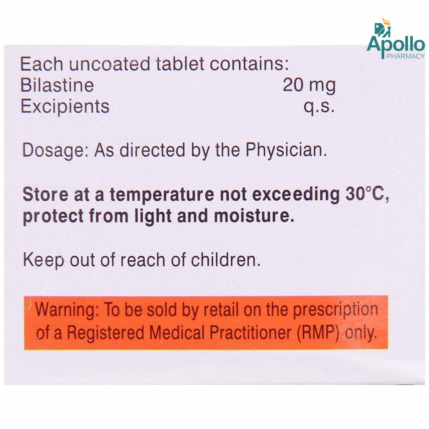 Bilagra Tablet | Uses, Side Effects, Price | Apollo Pharmacy