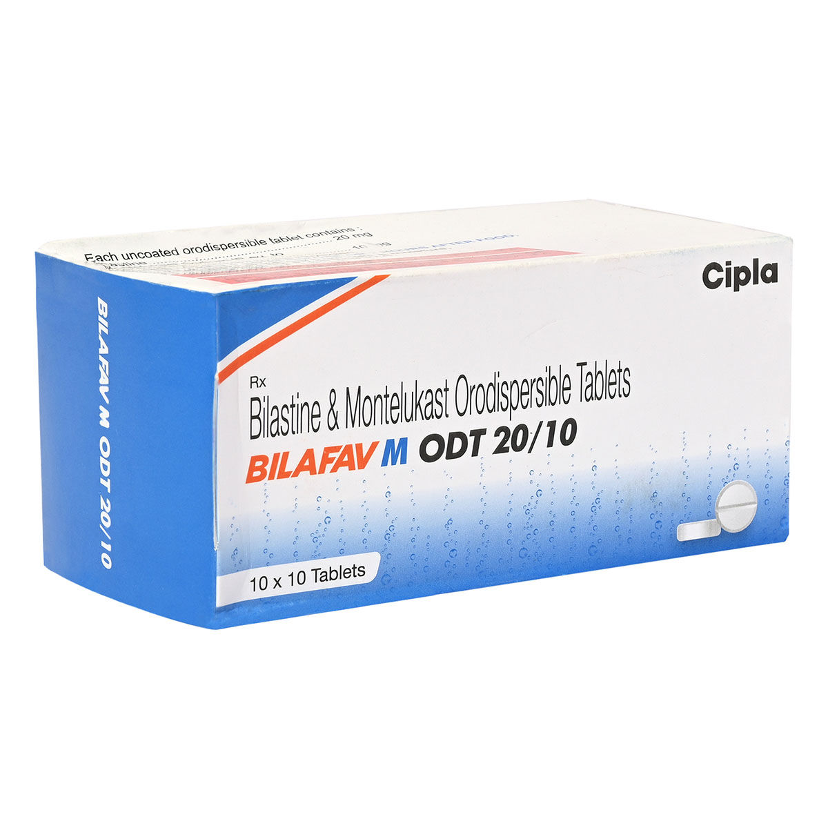 Bilafav M ODT 20 mg/10 mg Tablet | Uses, Side Effects, Price | Apollo ...