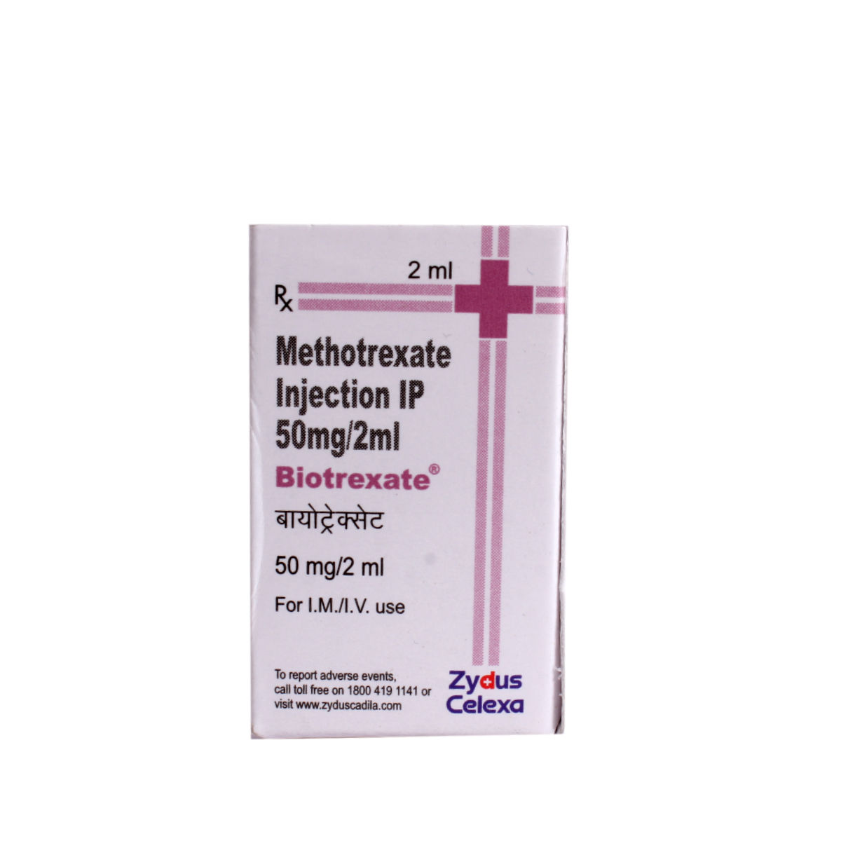 Biotrexate 50 mg Injection 2 ml Price, Uses, Side Effects, Composition ...