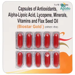Biostar Gold Capsule | Uses, Side Effects, Price | Apollo Pharmacy