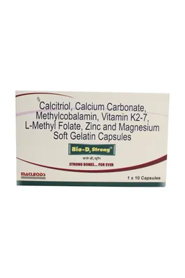 Bio-D3 Strong Capsule | Uses, Side Effects, Price | Apollo Pharmacy