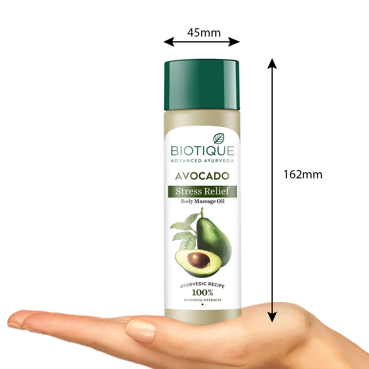 Biotique Bio Avocado Stress Relief Body Massage Oil, 200 ml Price, Uses ...
