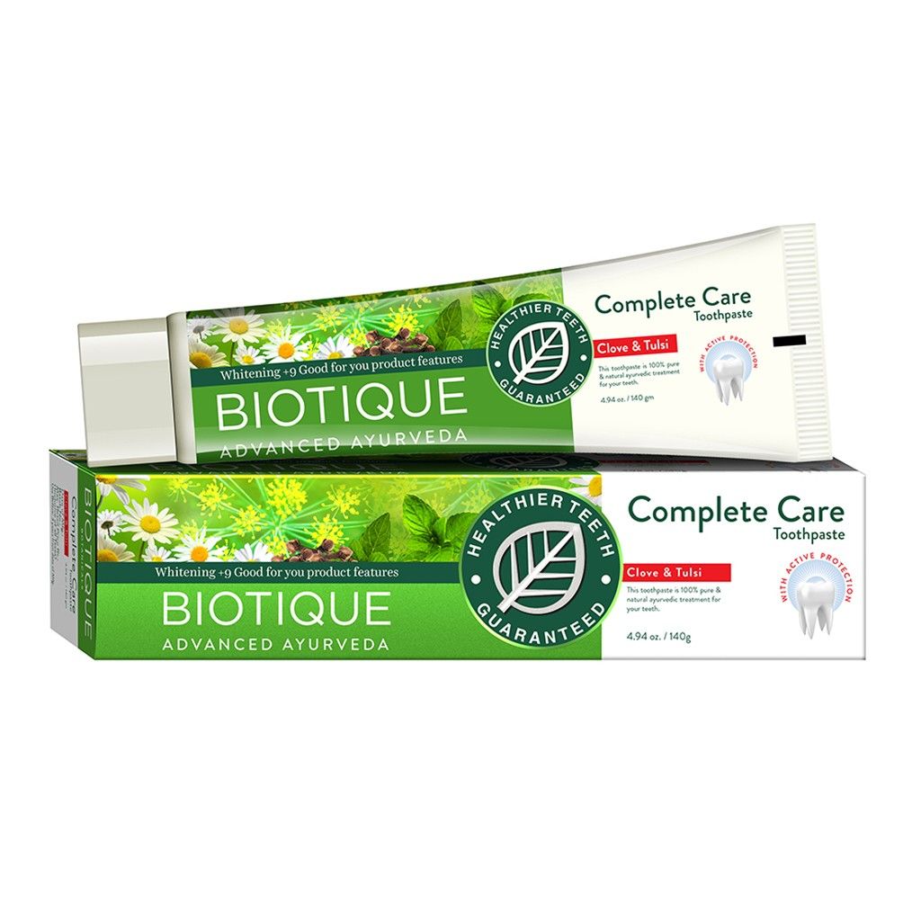 Biotique Clove & Tulsi Complete Care Toothpaste, 140 gm Price, Uses ...