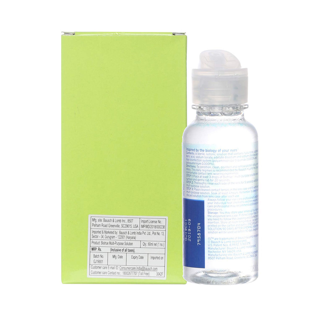 Bio True Multi-Purpose Solution, 60 ml Price, Uses, Side Effects ...