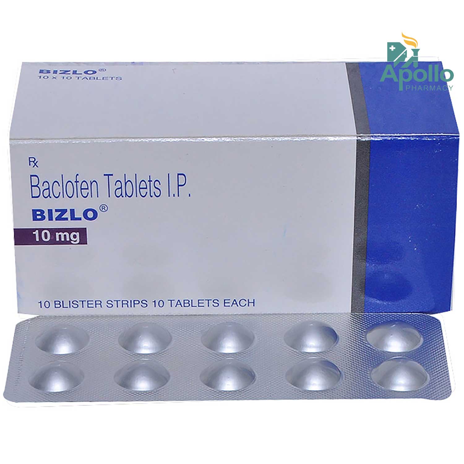 Bizlo Tablet 10's Price, Uses, Side Effects, Composition - Apollo Pharmacy