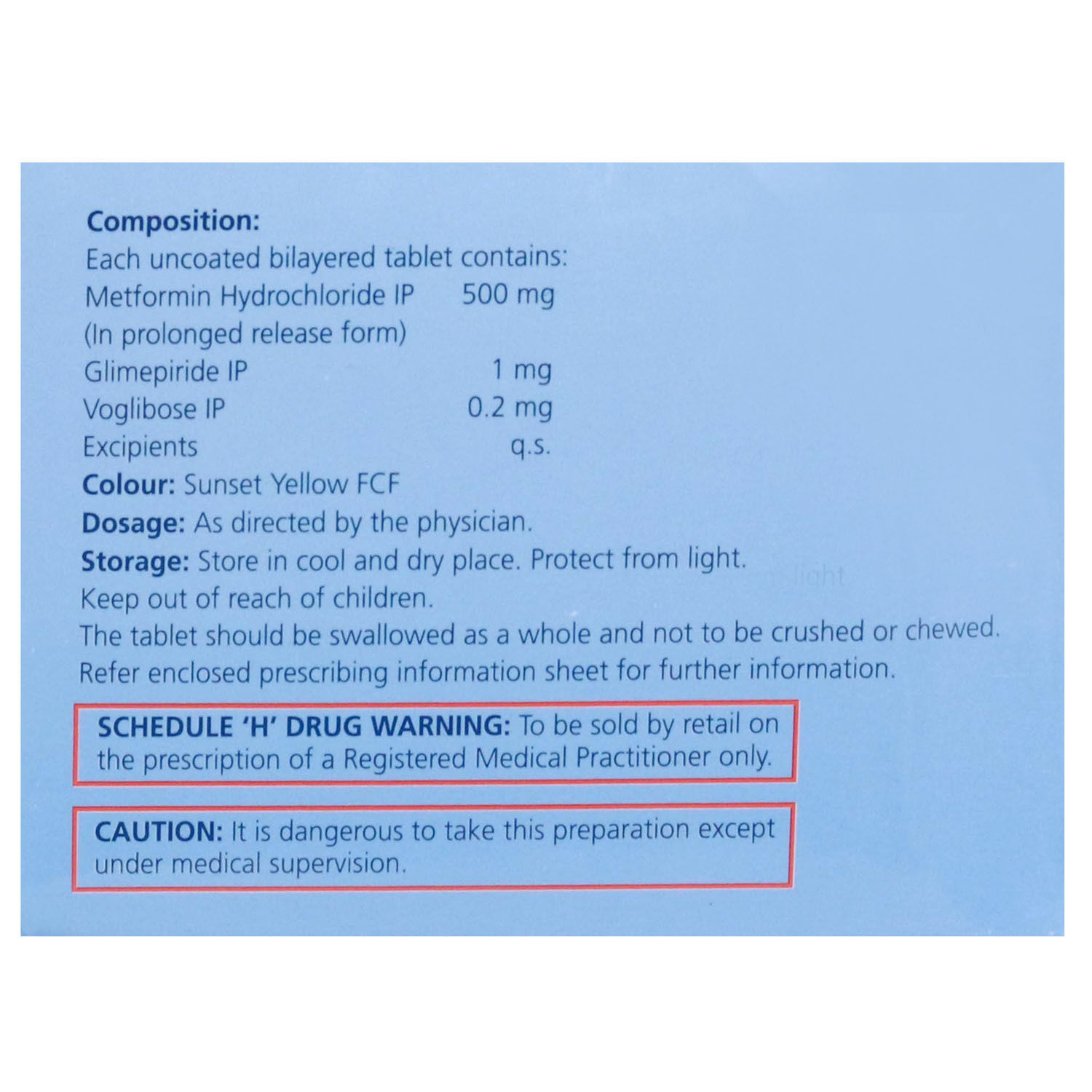 Blisto Trio 1 Tablet 10's Price, Uses, Side Effects, Composition ...