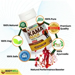 Bodywell KamaMax Female 500mg, 60 Veg Capsules ஹிந்தியில் பயன்கள் ...