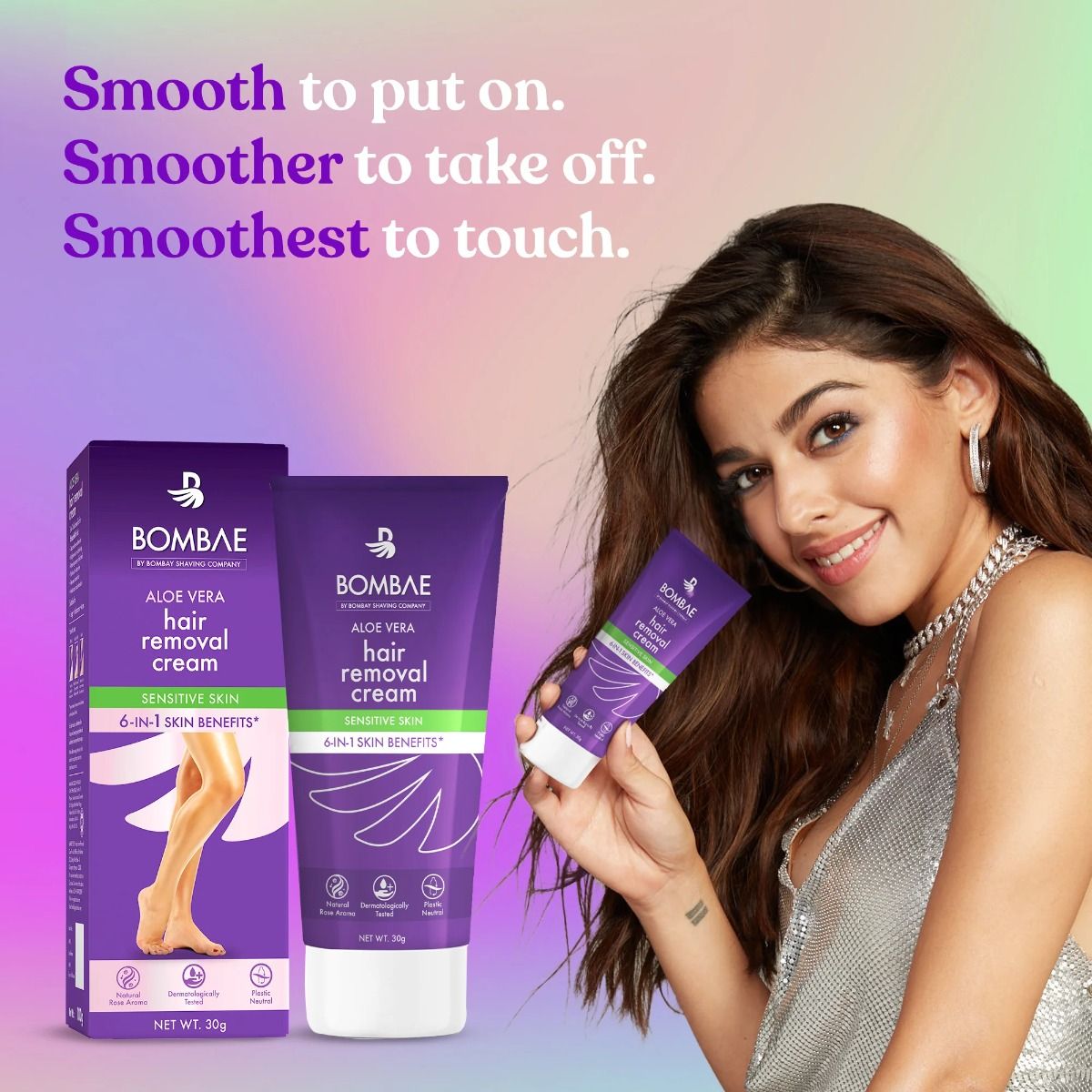 Bombae Aloevera Hair Removal Cream 30G Price, Uses, Side Effects ...