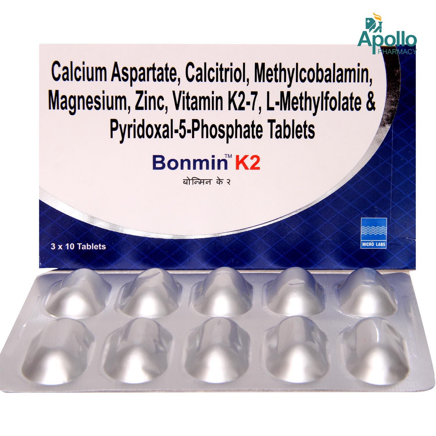 Bonmin K2 Tablet | Uses, Side Effects, Price | Apollo Pharmacy