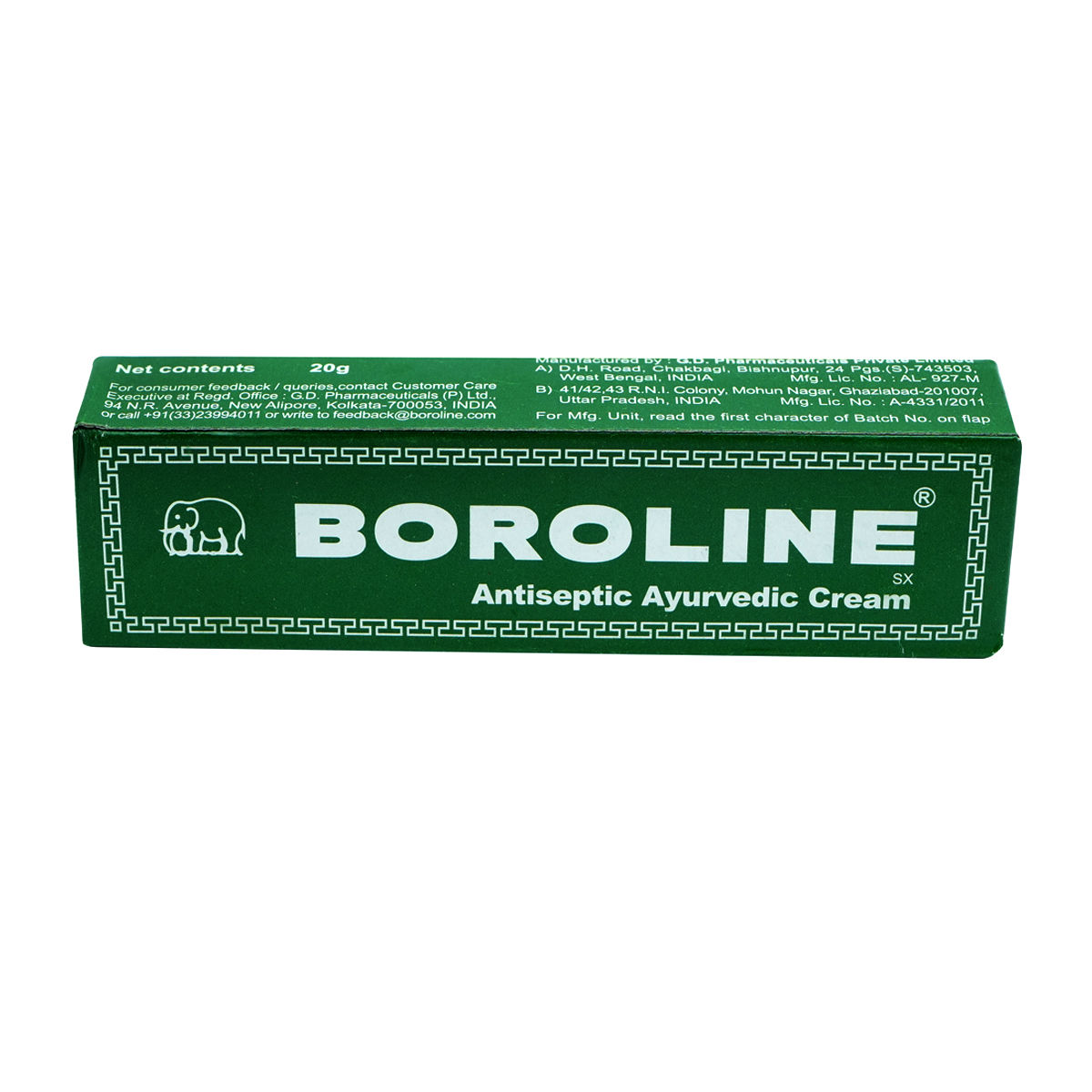 Boroline Antiseptic Ayurvedic Cream, 20 gm Price, Uses, Side Effects ...