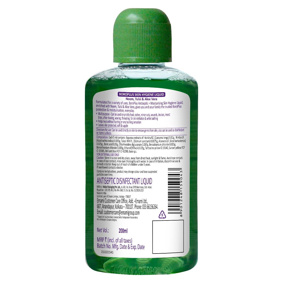 BoroPlus Antiseptic + Moisturising Skin Hygiene Liquid, 200ml Price ...