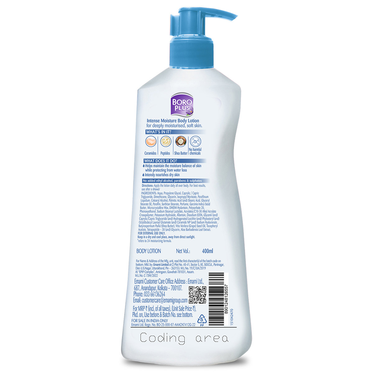 Buy Boroplus Intense Moisture Body Lotion, 400 ml | 19 Minutes Delivery ...