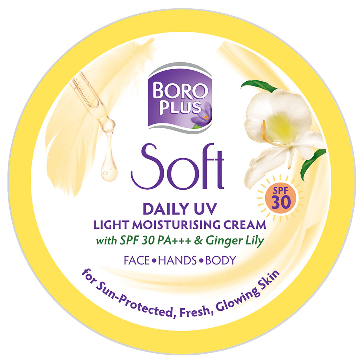 Buy Boroplus Soft SPF 30 PA+ Daily UV Light Moisturising Cream, 200 ml ...