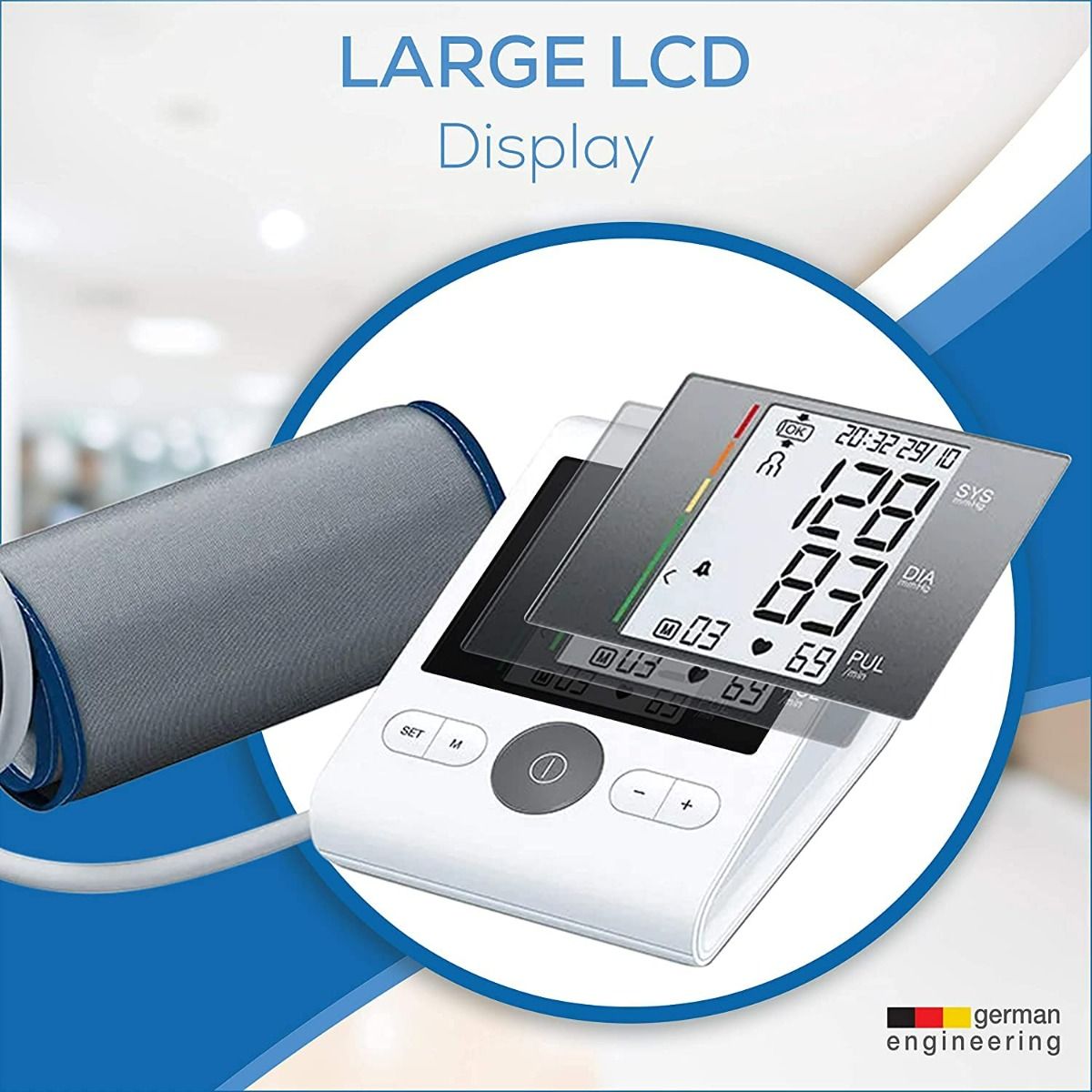 Beurer BM 28 Upper Arm Blood Pressure Monitor Without Adapter, 1 Count ...