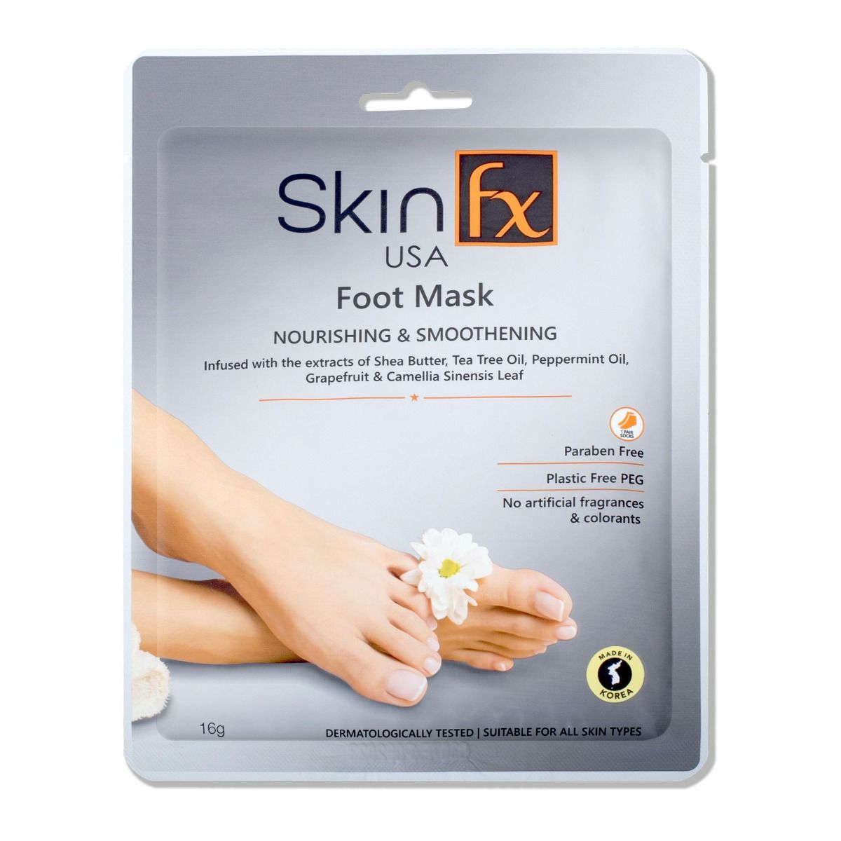 Skin FX Nourishing & Smoothening Foot Mask, 16 gm Price, Uses, Side ...