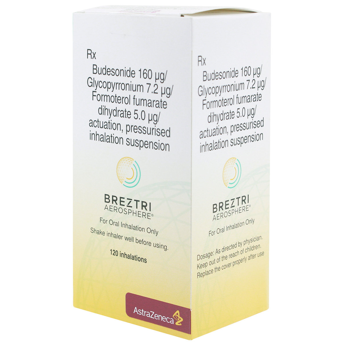 Breztri Aerosphere 120 Inhalation Suspension 1's | Uses, Side Effects, Price | Apollo Pharmacy