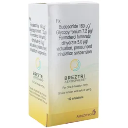 Breztri Aerosphere 120 Inhalation Suspension 1's | Uses, Side Effects, Price | Apollo Pharmacy