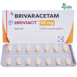 Briviact 50 mg Tablet | Uses, Side Effects, Price | Apollo Pharmacy