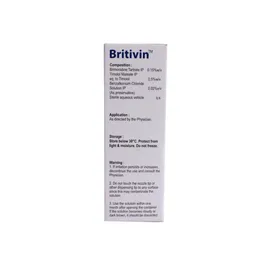 Britivin Eye Drop 5 ml | Uses, Side Effects, Price | Apollo Pharmacy