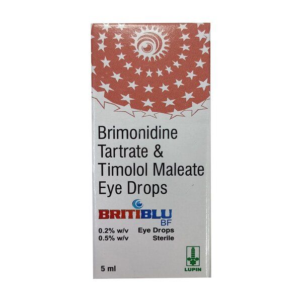 Britiblu BF Eye Drops 5 ml | Uses, Side Effects, Price | Apollo Pharmacy