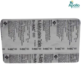 Bronac 600 Tablet | Uses, Side Effects, Price | Apollo Pharmacy