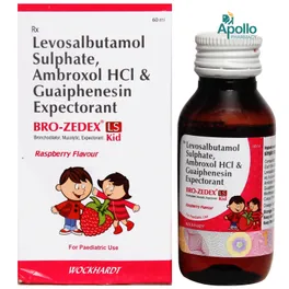 Brozedex LS Kid Syrup | Uses, Side Effects, Price | Apollo Pharmacy