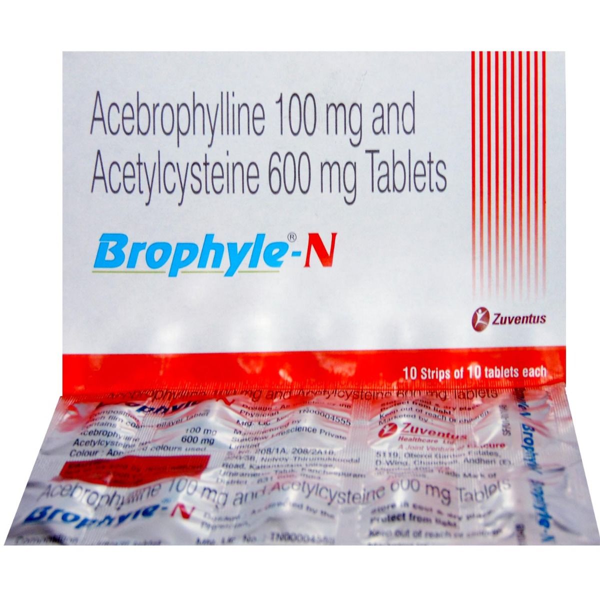 Brophyle N Tablet 10's Price, Uses, Side Effects, Composition - Apollo ...