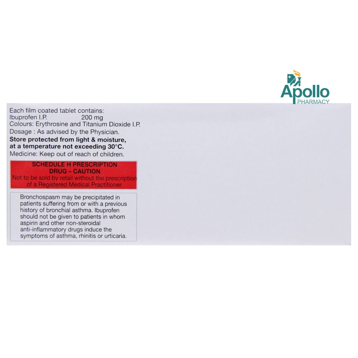 Brufen 200 Tablet | Uses, Side Effects, Price | Apollo Pharmacy
