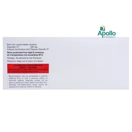 Brufen 400 Tablet | Uses, Side Effects, Price | Apollo Pharmacy