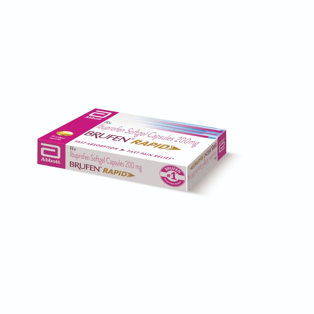 Brufen Rapid 200 mg, 10 Capsules Price, Uses, Side Effects, Composition ...