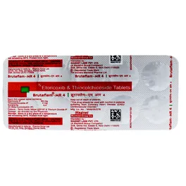 Brutaflam-MR 4 Tablet | Uses, Side Effects, Price | Apollo Pharmacy