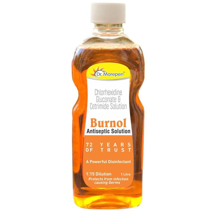 Dr. Morepen Burnol Antiseptic Solution, 1 Litre Price, Uses, Side ...